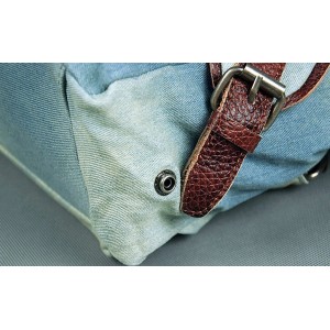 Denim jeans bag, denim book bag - BagsWish